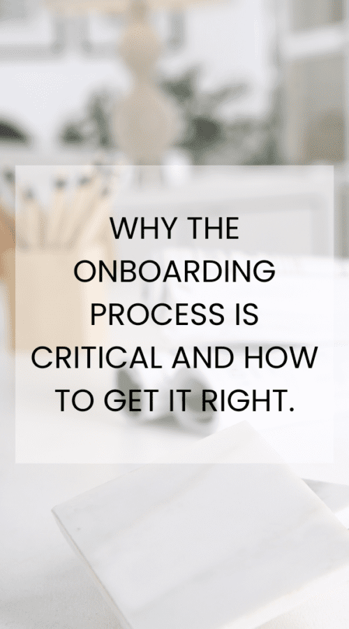 Onboarding - The Creative VA